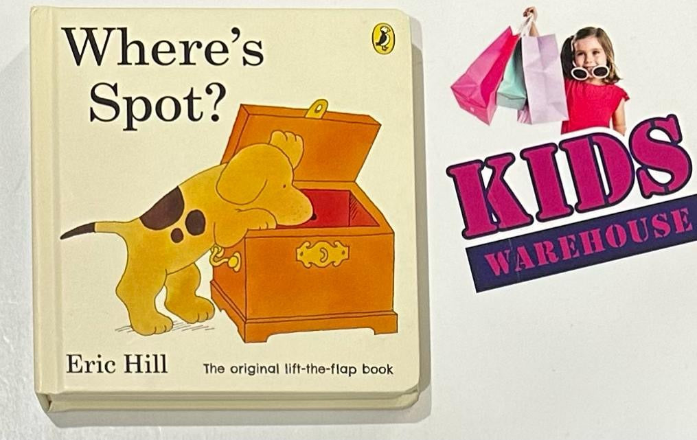 Where's Spot The Original Lift-The-Flap Book (Board Book) - Eric Hill ...