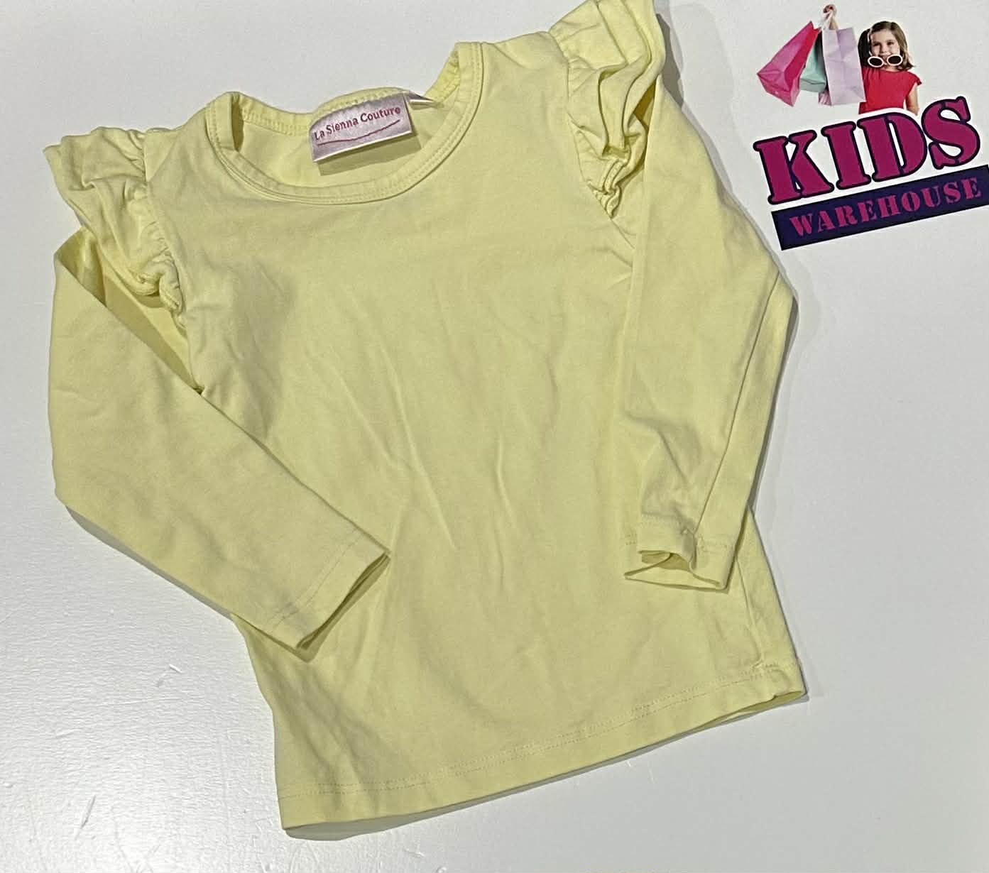 La Sienna Couture Yellow Top Size 3 – Kids Warehouse AU