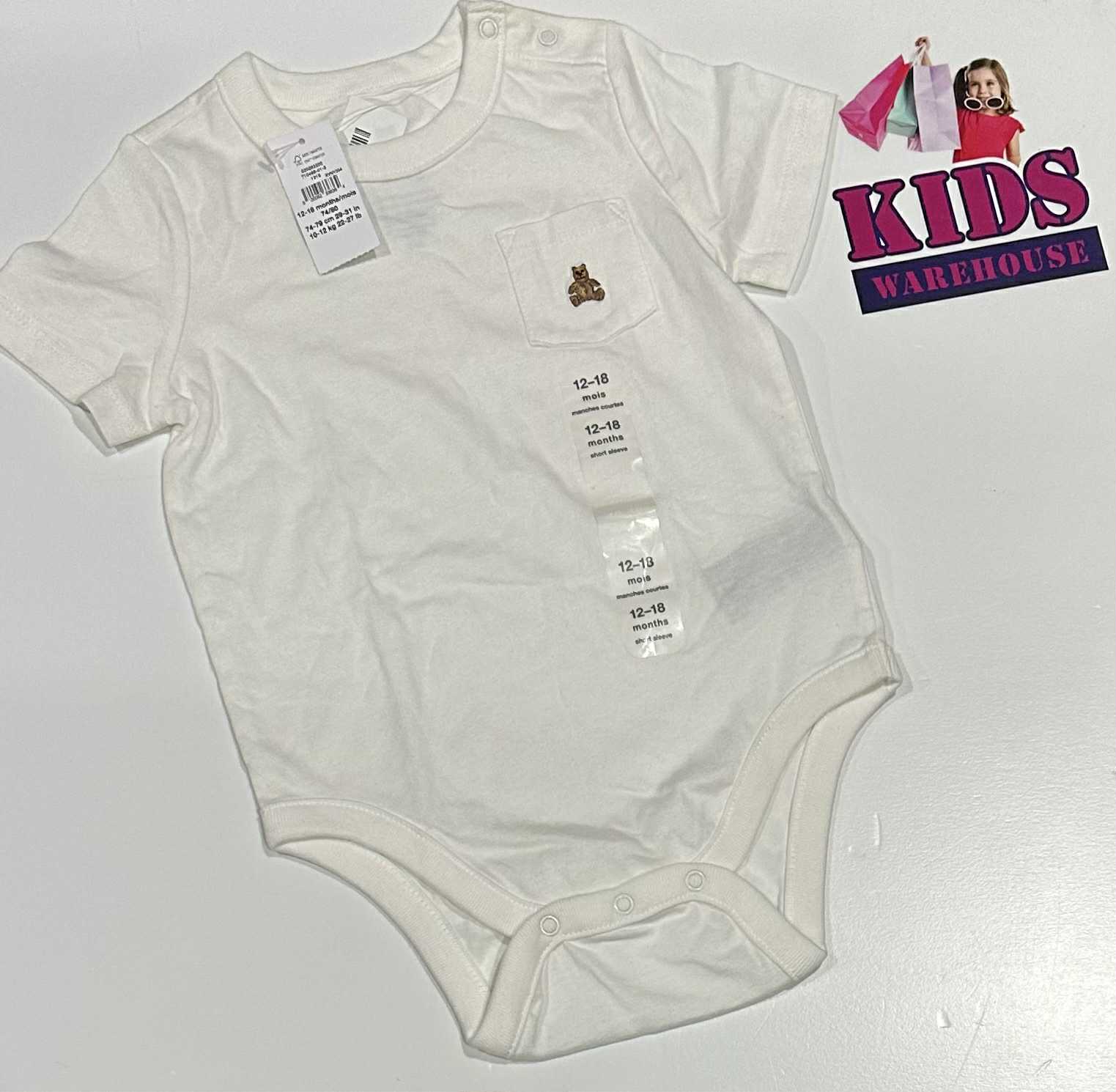 New Baby Gap White Bodysuit Size 1 – Kids Warehouse AU