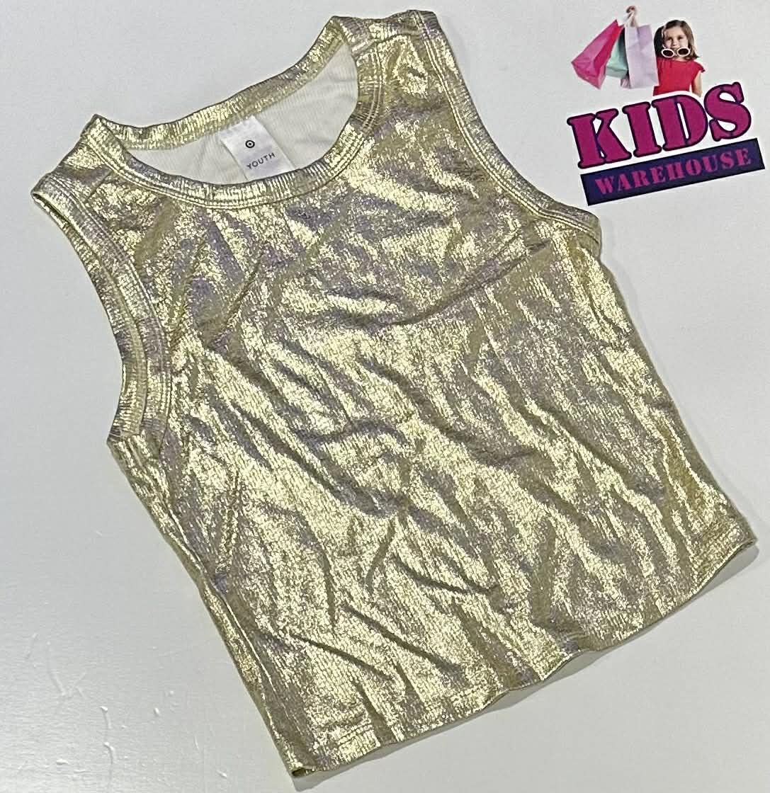 Target Sparkly Golden Singlet Size 10 – Kids Warehouse AU