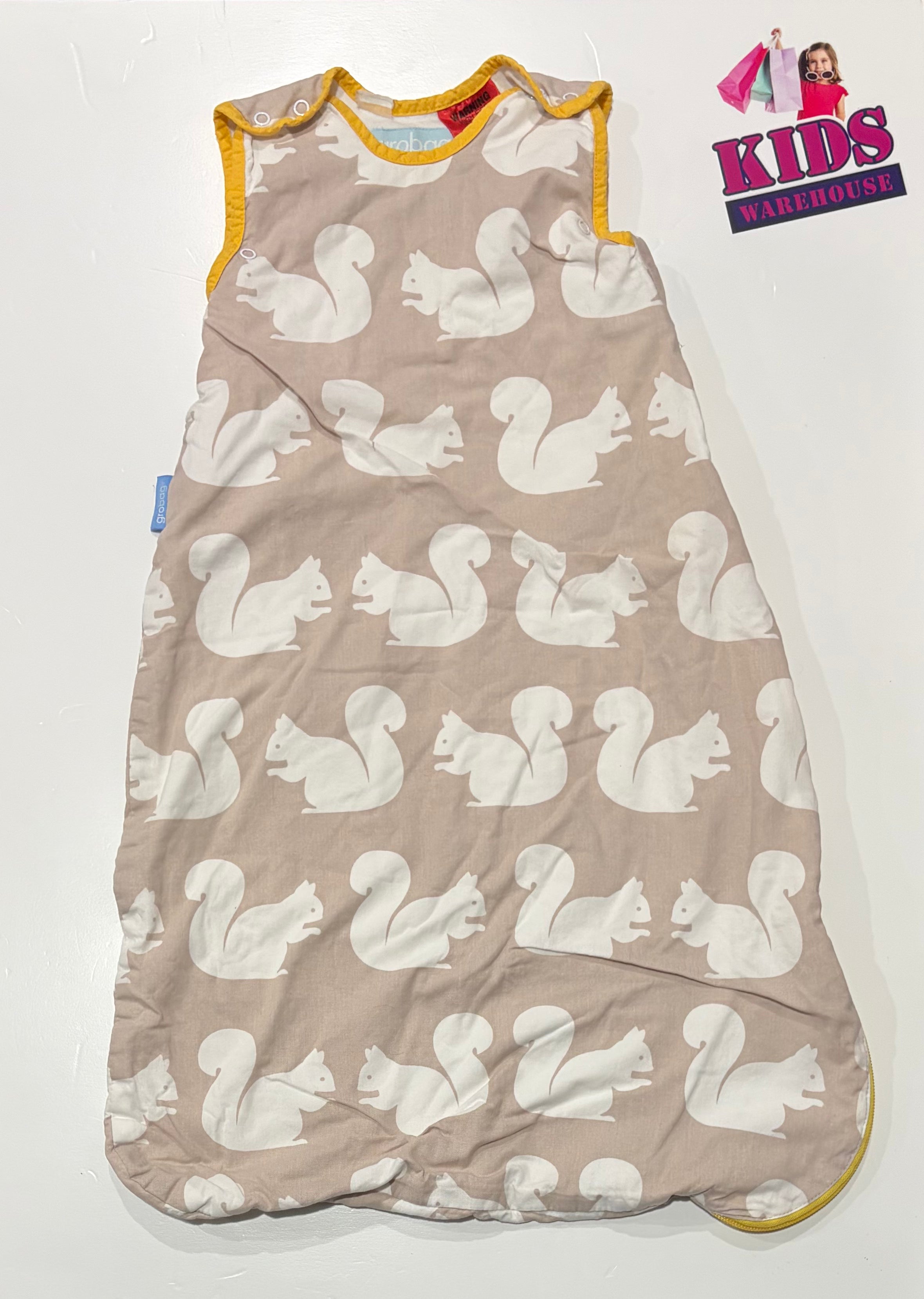 Grobag The Original Tan, Squirrel Print Size 0-6 Months TOG 1 – Kids ...