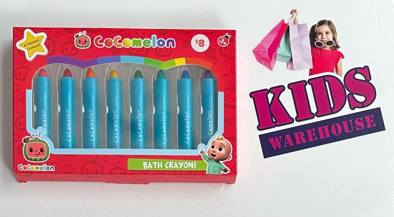 NEW Cocomelon Bath Crayons 8 Pack – Kids Warehouse AU