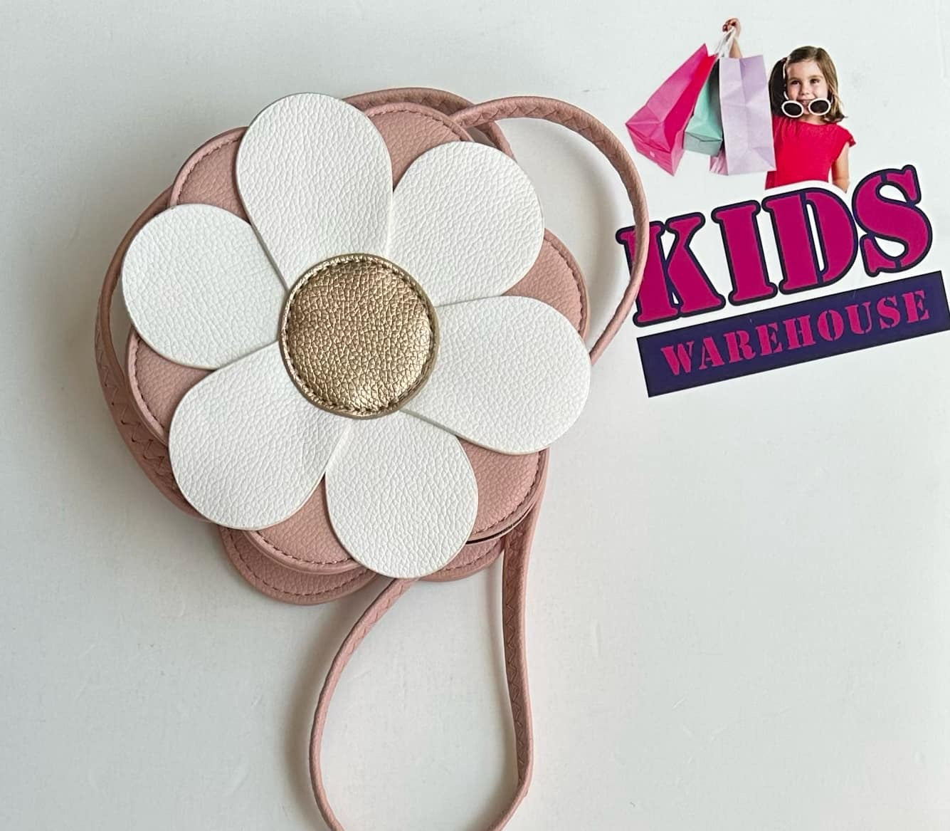 Kaiser Pink, White & Gold Handbag – Kids Warehouse AU