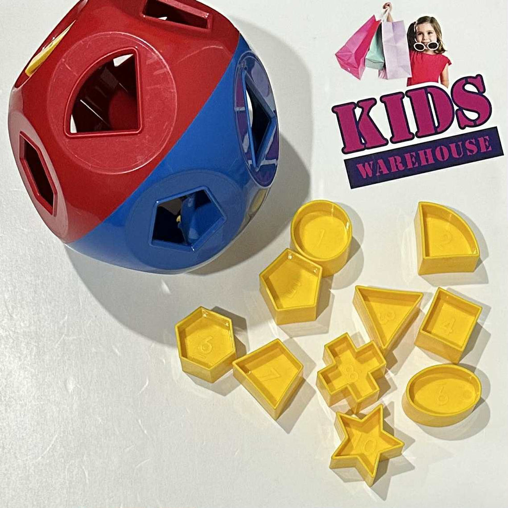Red, Blue Shape Sorter – Kids Warehouse AU