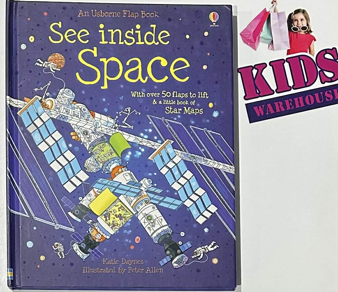 See Inside Space With Over 50 Flaps To Lift An Usborne Book (Board Boo ...